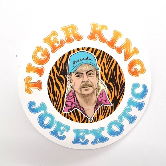 Tiger King Stickers | Accessories | Joe Exotic Tiger King Stickers ...
